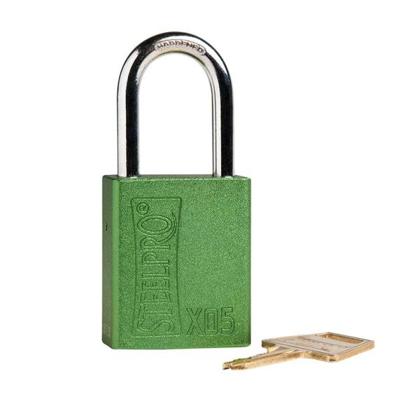 Candado Lock Out Steel-Pro X05 Verde – VICSA Safety